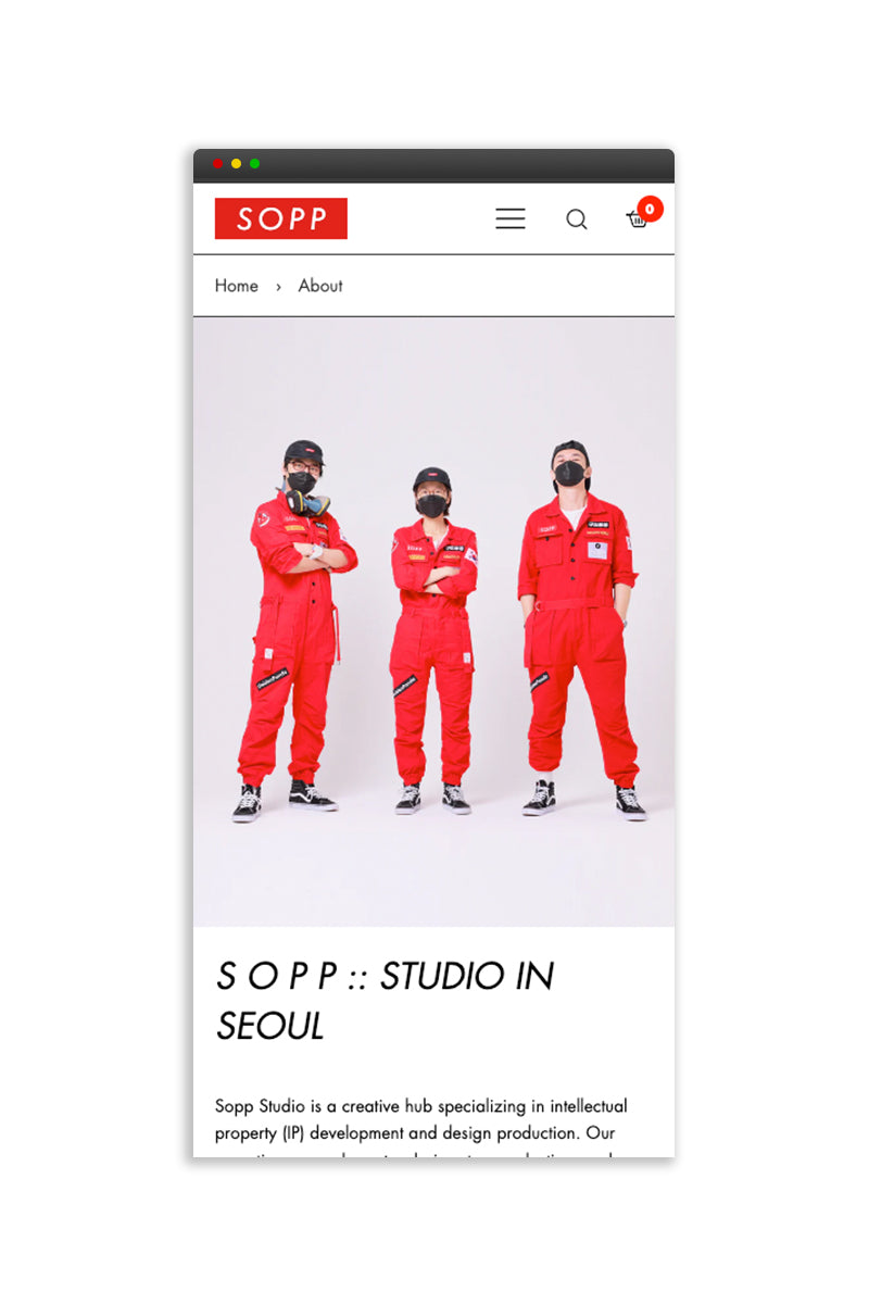 Sopp Studio | Global Store – 300cbt | 삼백씨비티